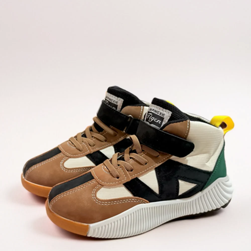 YCGN XIE Chunky High-Top Sneakers - Vizaro